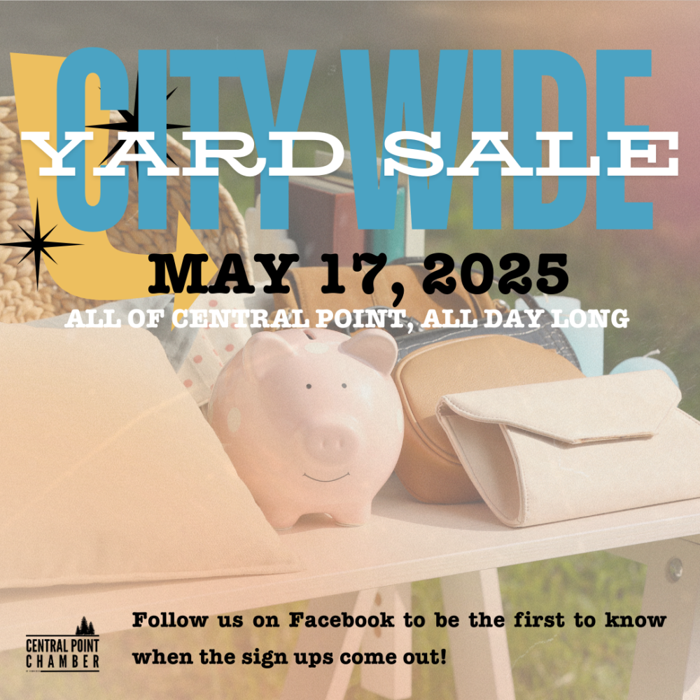 Central Point City Wide Yard Sale – Central Point Chamber of Commerce